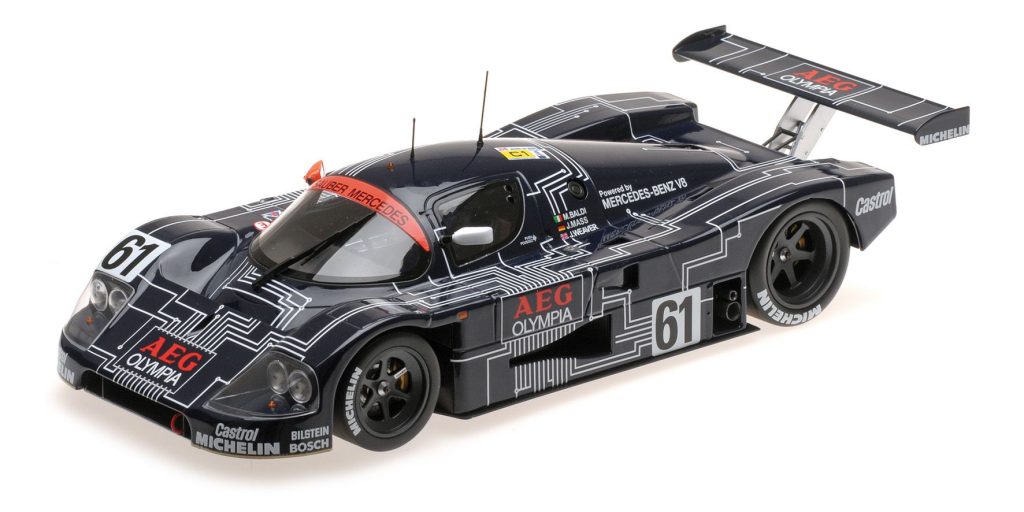 1:18 Sauber C9 - 'AEG Olympia' #61 - 24h Le Mans 1988 - Model Car Kits ...